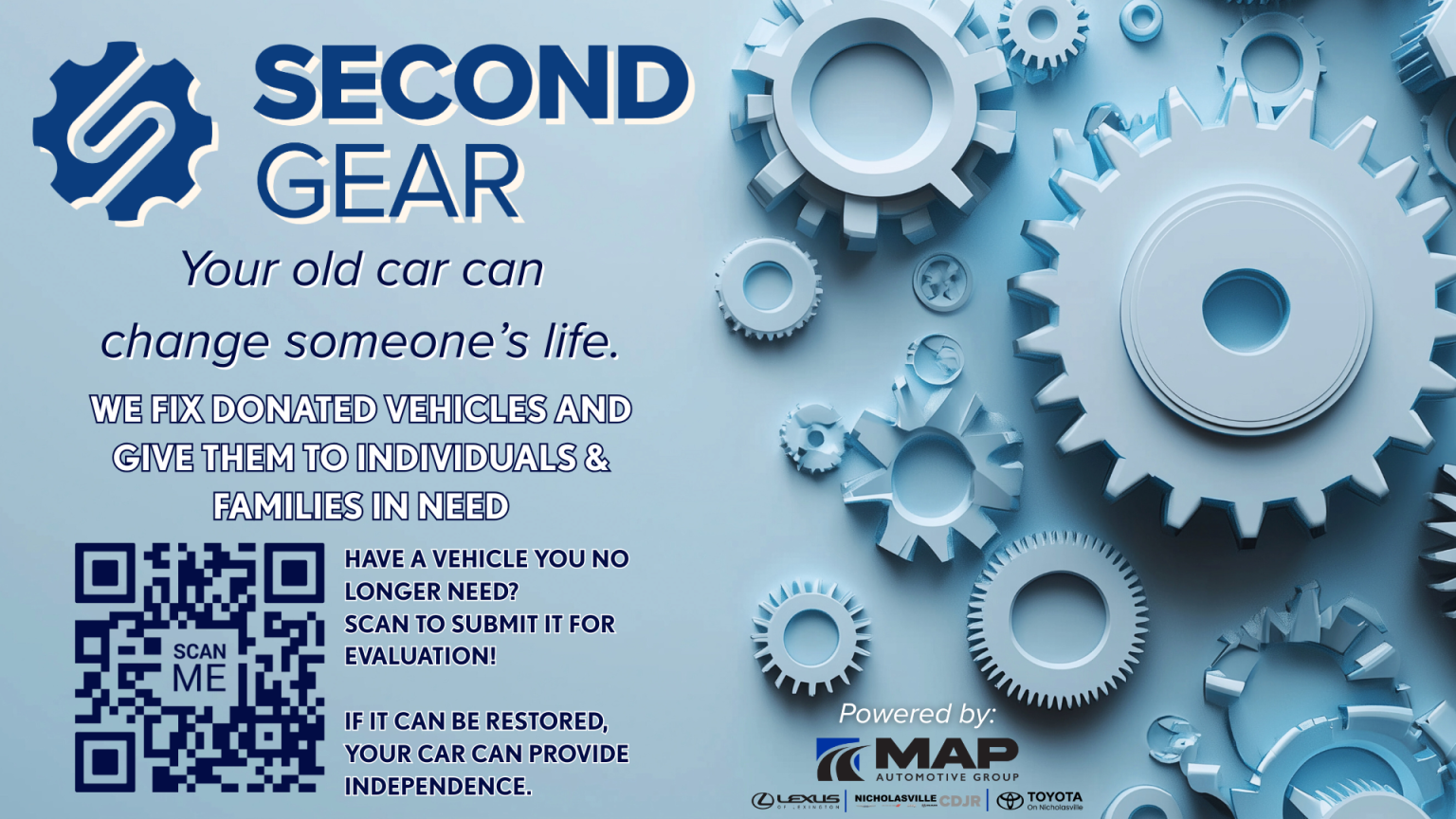 Second Gear: Restoring Dignity, Stability, and Hope—One Car at a Time ...